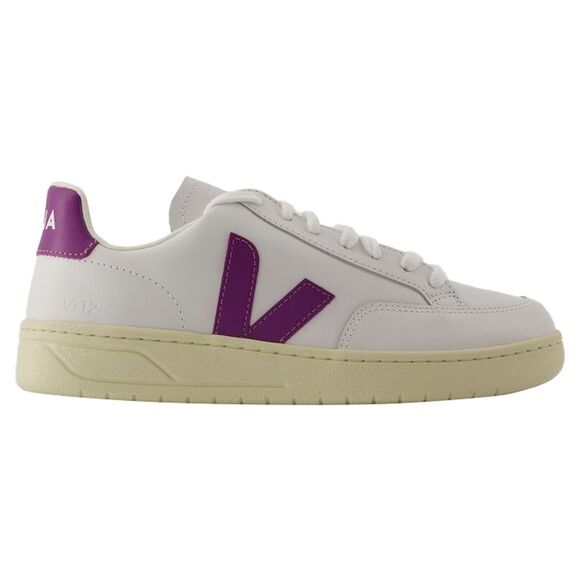 Veja | Shoes | Veja V2 Extra White Purple Sneakers Women White White ...